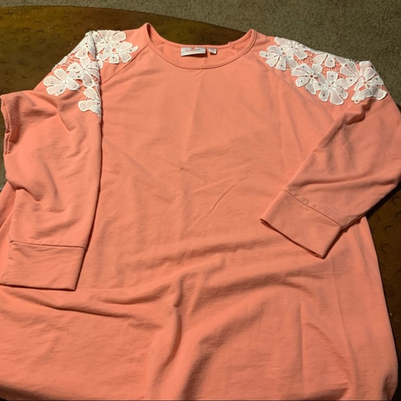 Quacker Factory | Tops | Quaker Factory Womens Plus X Pullover Top Ls ...